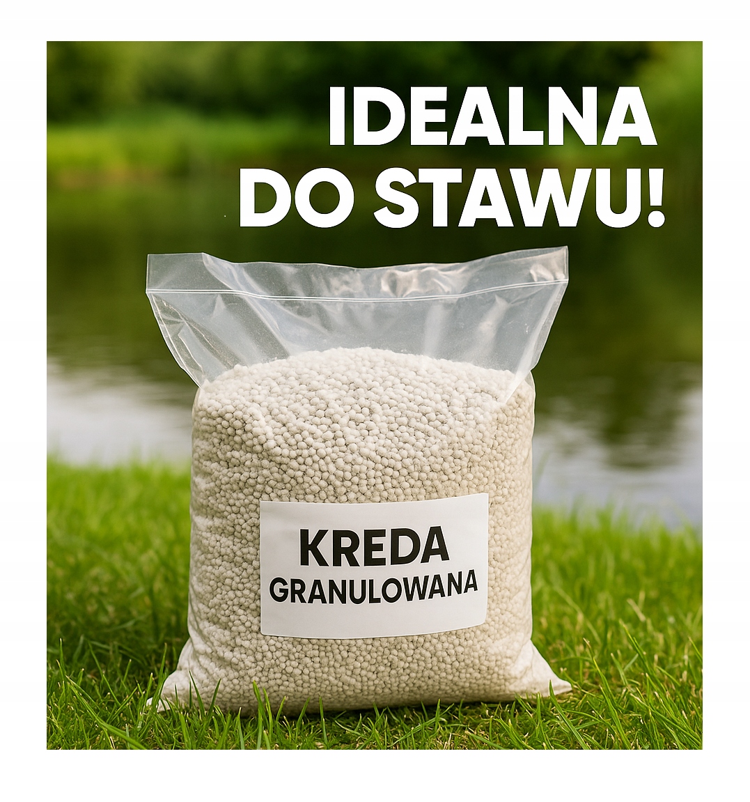 Kreda stawowa | Kreda granulowana - naturalna ochrona wody - Nawozy24 Empro